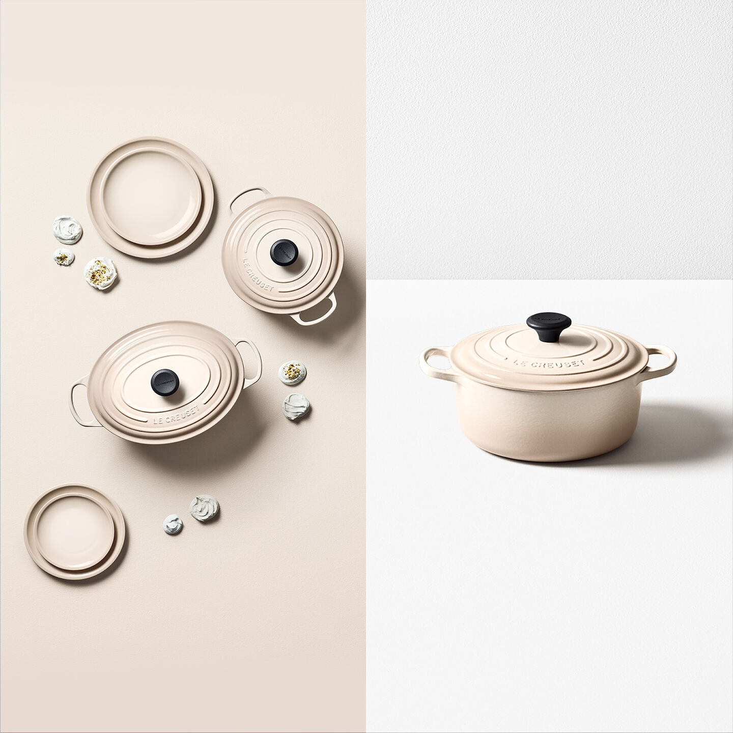 Le Creuset Meringue Vs Cotton