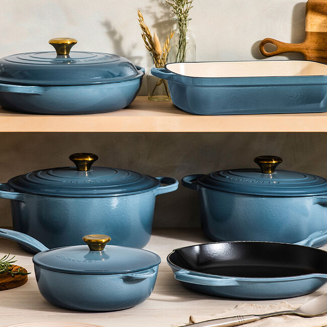 10-Piece Enamelled Cast Iron Set and Essentials | Le Creuset