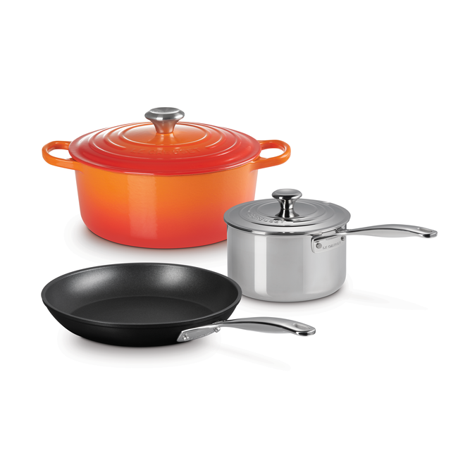 Beginner Chef Set - Dutch Oven and Fry Pan | Le Creuset