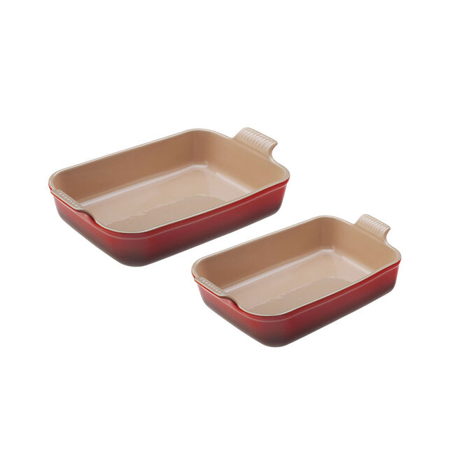 Rectangular Stoneware Dish Set of 2 | Le Creuset