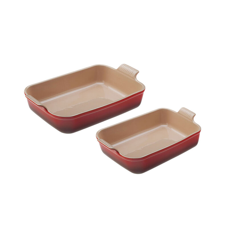 Rectangular Stoneware Dish Set of 2 | Le Creuset