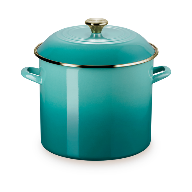 Enamel on Steel Stock Pot with Lid | Le Creuset