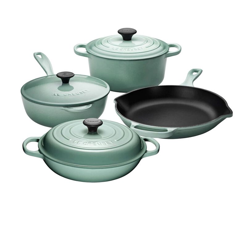 7-Piece Enamelled Cast Iron Set - Dutch Oven | Le Creuset