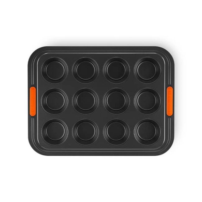 Heavy Gauge Metal 12-Cup Muffin Tray | Le Creuset