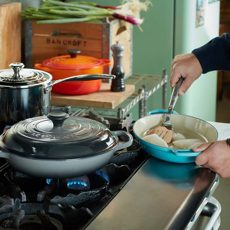 Braiser - Enamelled Cast Iron Braising Pan | Le Creuset | Le Creuset ...