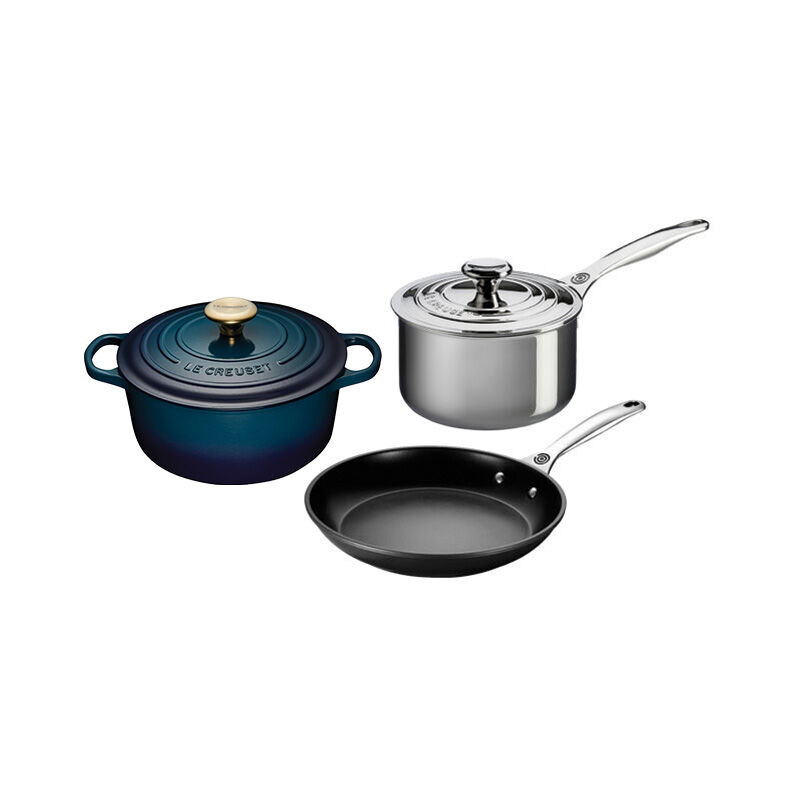 Beginner Chef Set - Dutch Oven and Fry Pan | Le Creuset