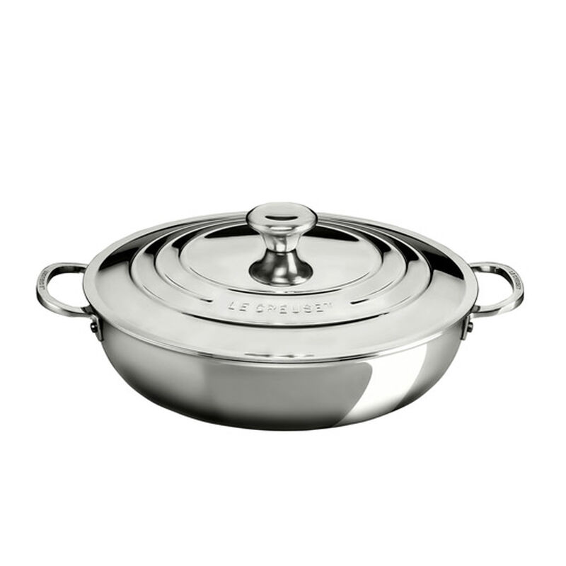 Stainless Steel Braiser and Braising Pan | Le Creuset | Le Creuset ...