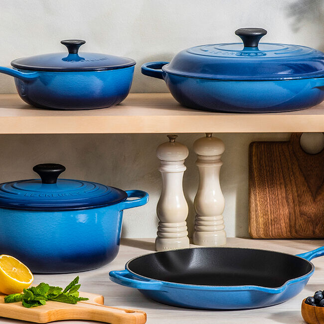 7-Piece Enamelled Cast Iron Set - Dutch Oven | Le Creuset