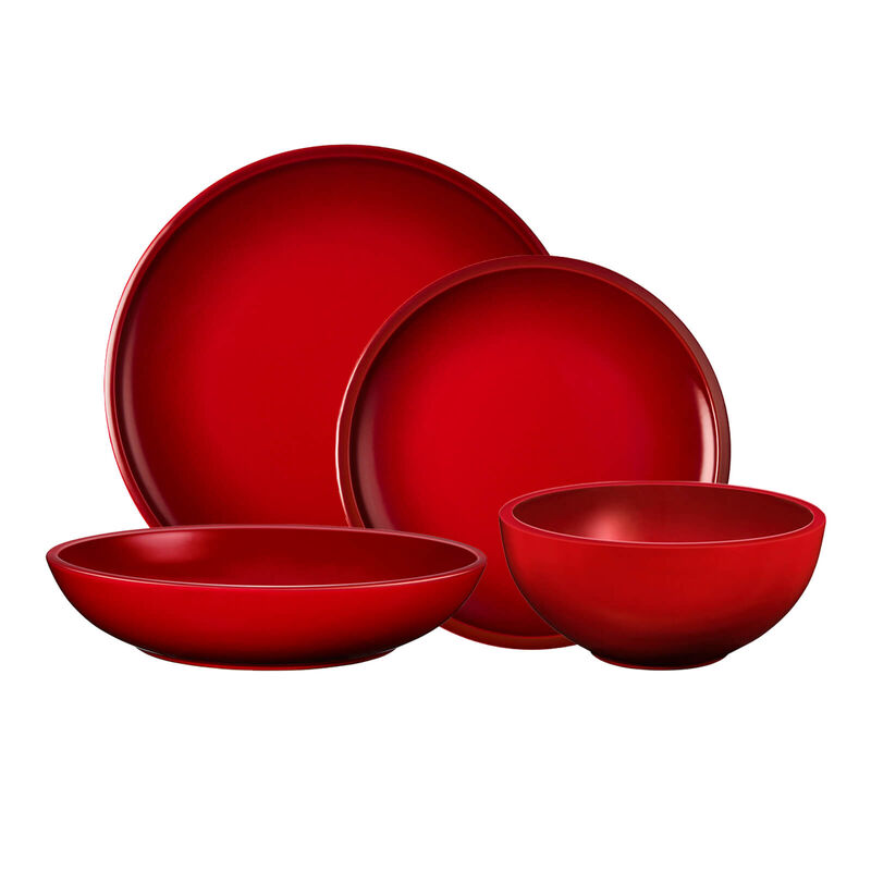 32-Piece Minimalist Stoneware Dinnerware Set | Le Creuset