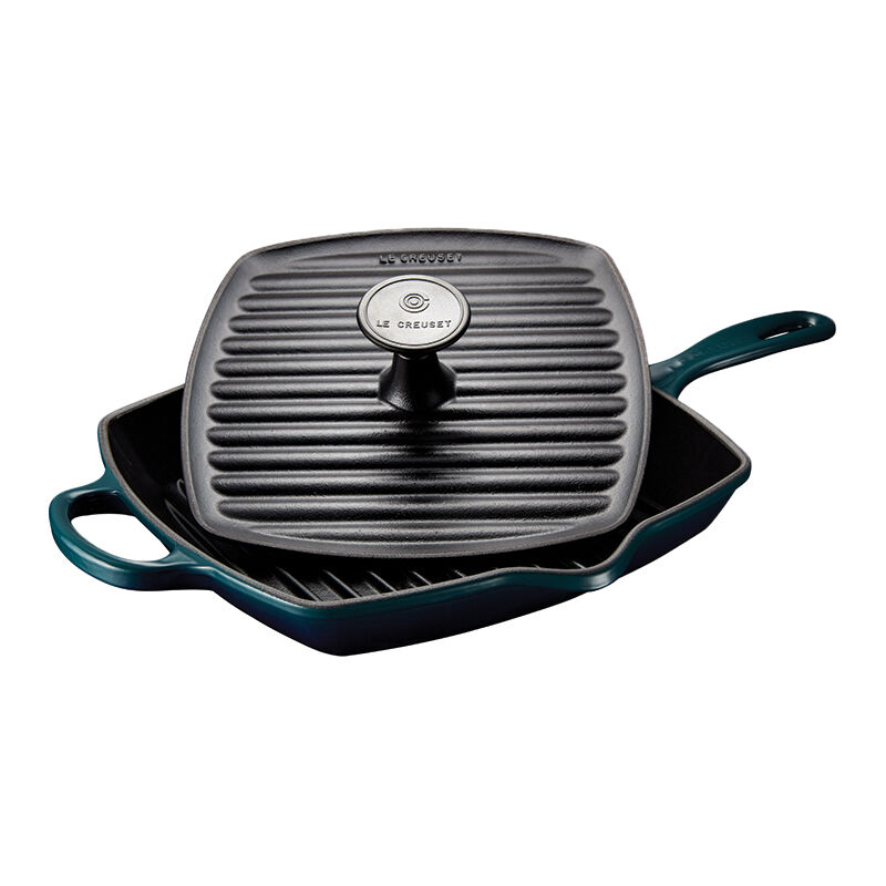 Square Skillet & Panini Press Set
