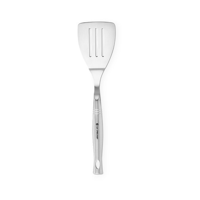 Stainless Steel Revolution® Slotted Turner | Le Creuset