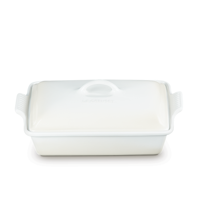Stoneware Rectangular Casserole Dish with Lid | Le Creuset