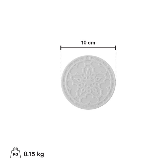 Set of 4 Silicone French Coaster | Le Creuset