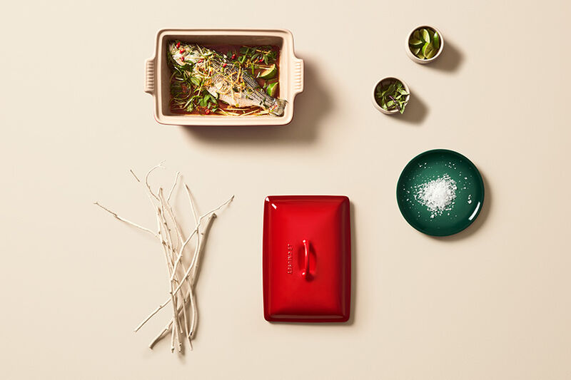 Spicy Whole Roasted Fish with Lemongrass and Ginger | Le Creuset ...