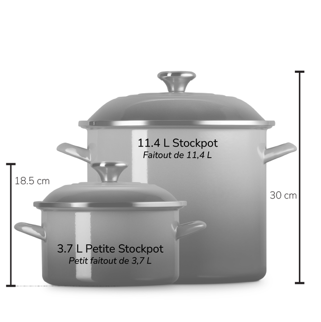 Enamel on Steel Stock Pot with Lid | Le Creuset