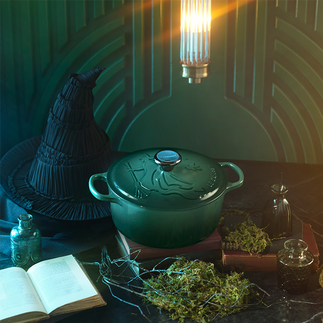 Wicked Embossed Round Dutch Oven | Le Creuset