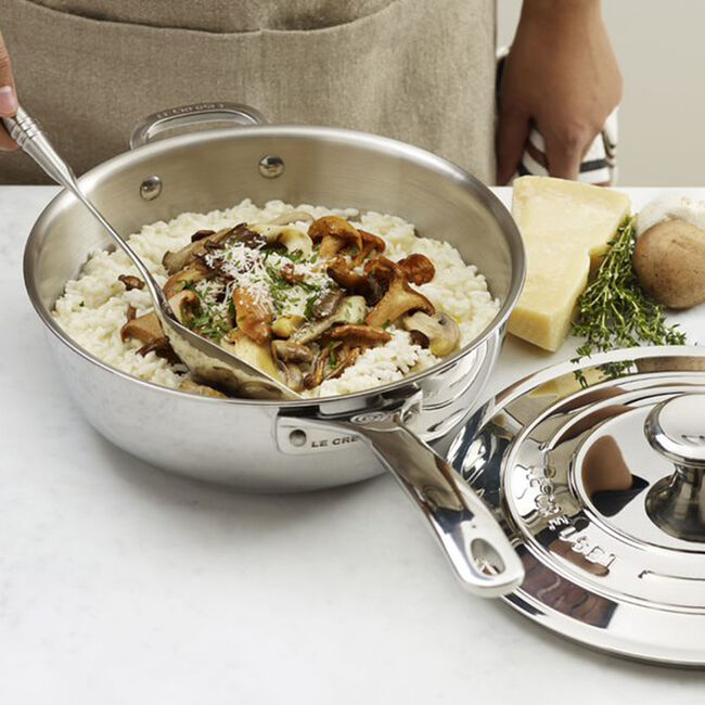 Stainless Steel Saucier and Chef's Pan | Le Creuset