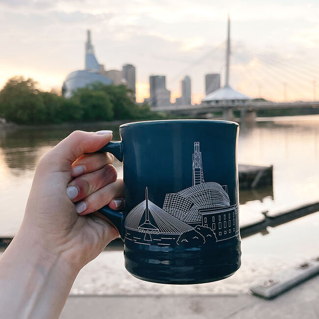Stoneware Canadian Destination Winnipeg Mug | Le Creuset