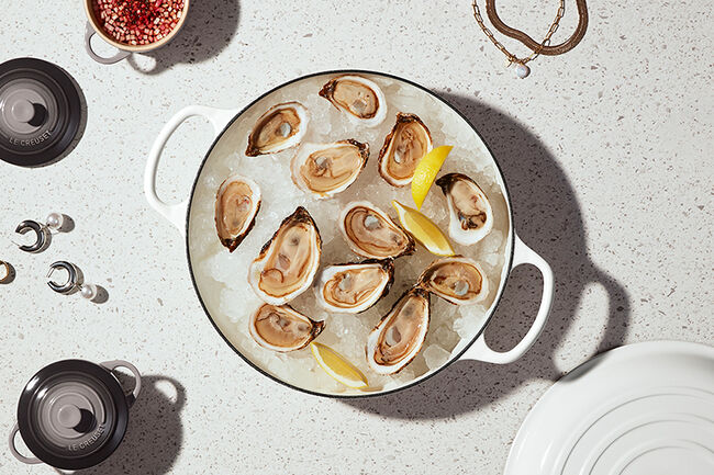 how to cook shucked oysters on the stove
