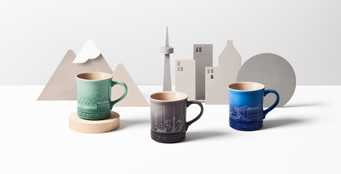 Stoneware Canadian Destination Toronto Mug | Le Creuset | Le Creuset ...