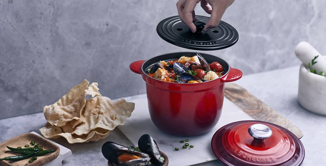 Rice Pot - Enamelled Cast Iron Rice Pot | Le Creuset | Le Creuset ...