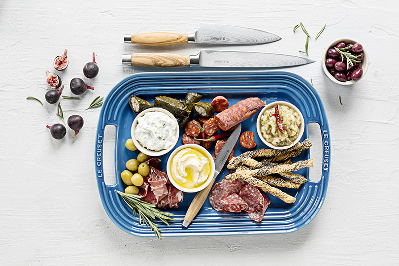 Mediterranean Mezze Trio - Recipe | Le Creuset