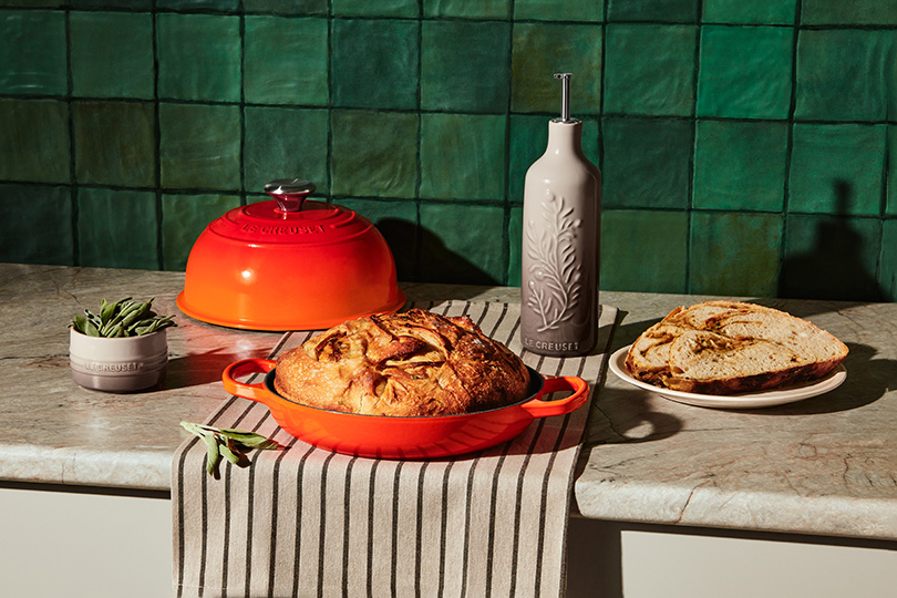 Caramelized Onion, Garlic and Fried Sage Bread | Le Creuset