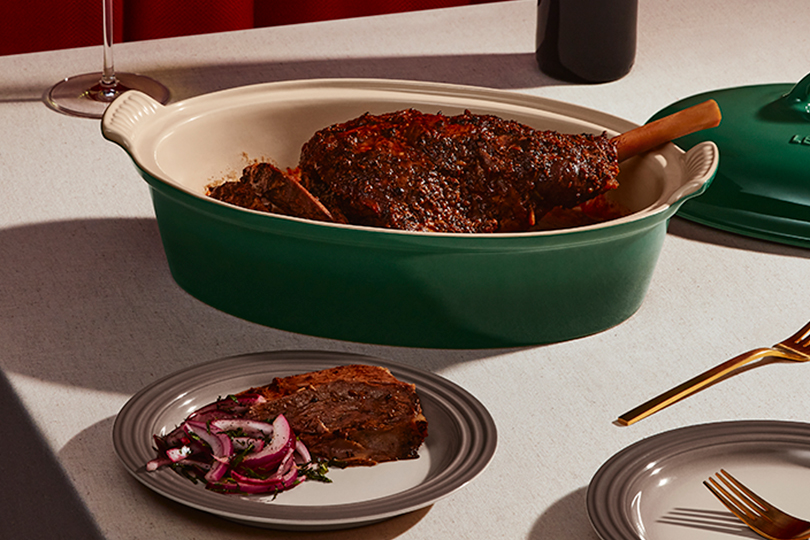 Lamb Shawarma with Sumac Red Onions - Recipe | Le Creuset